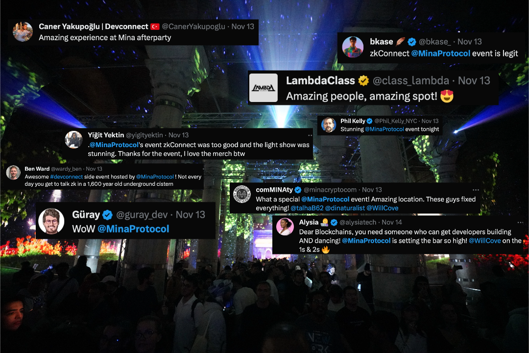 Recap: Mina x Devconnect Istanbul 2023 | Mina Protocol