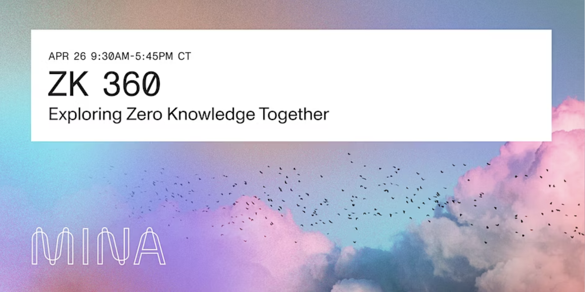 Explore ZK with Mina at Consensus 2023 | Mina Protocol